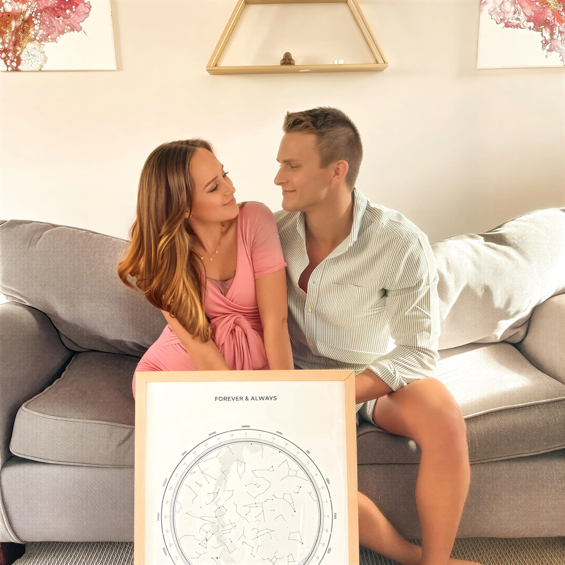 Personalized Star Maps - Under Lucky Stars™ - The Star Map Company